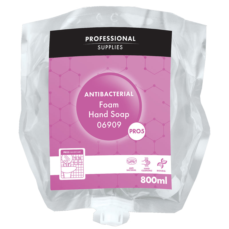 Pro Supplies Antibacterial Foam Hand Soap Pouch – Bidfood Catering Supplies