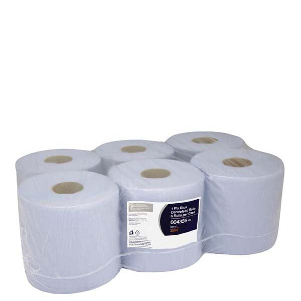 Centrefeed Roll Blue 1ply – Bidfood Catering Supplies