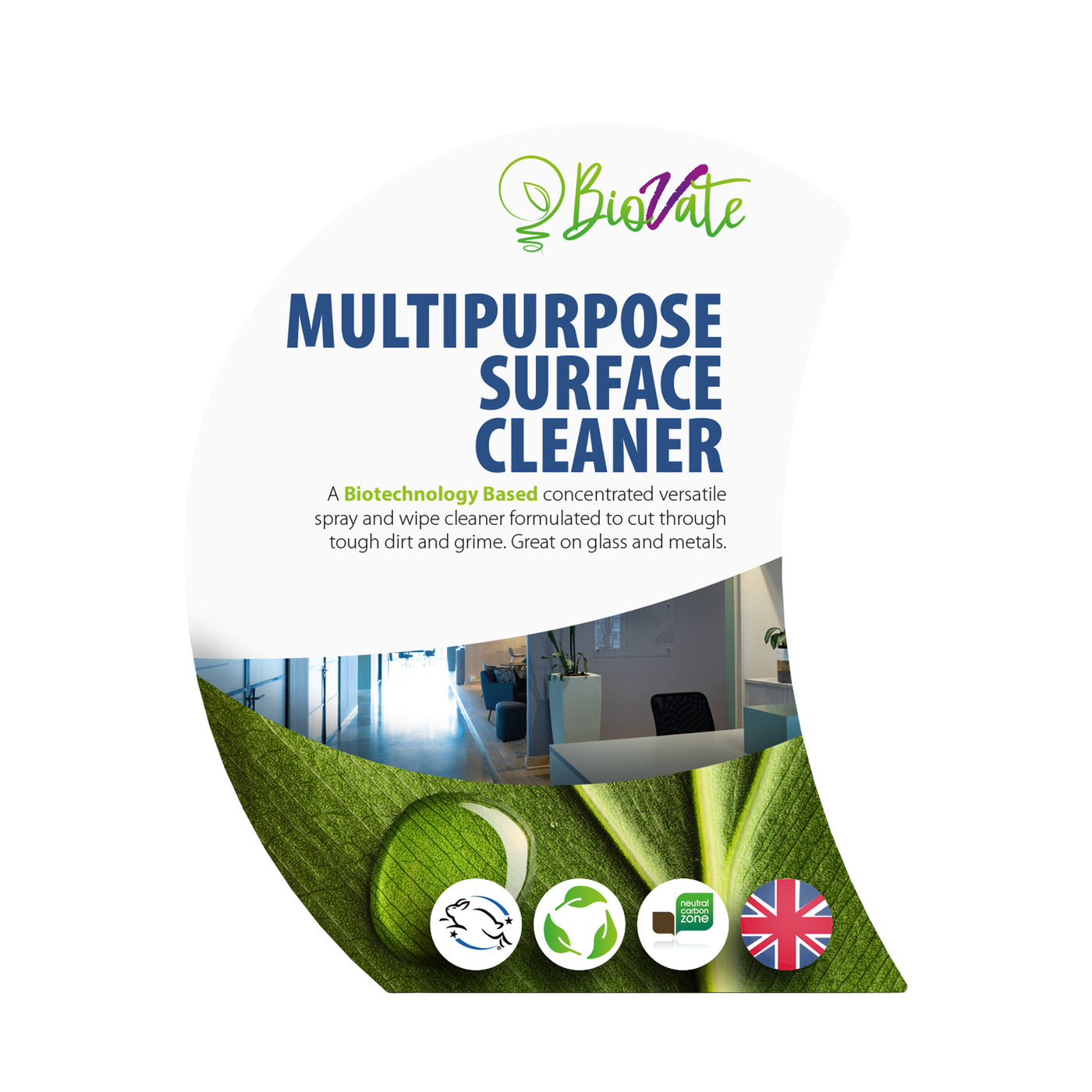 BioVate Multi Purpose Cleaner Empty Trigger Bottle – Bidfood Catering ...