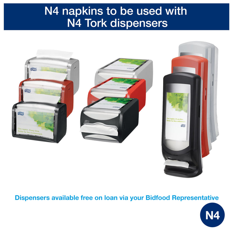 Tork® Xpressnap Extra Soft Natural Environmental Print Napkin 2Ply ...