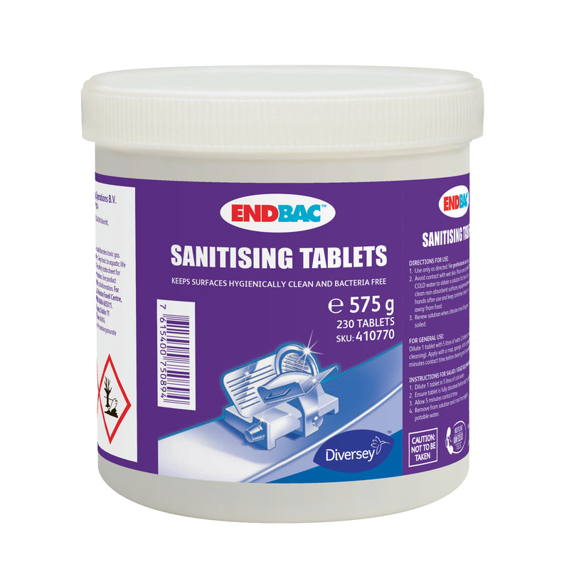 Endbac Sanitising Tablets – Bidfood Catering Supplies