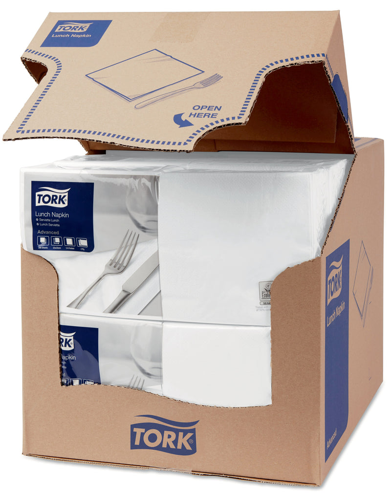 Tork® Lunch Napkin White 2ply – Bidfood Catering Supplies