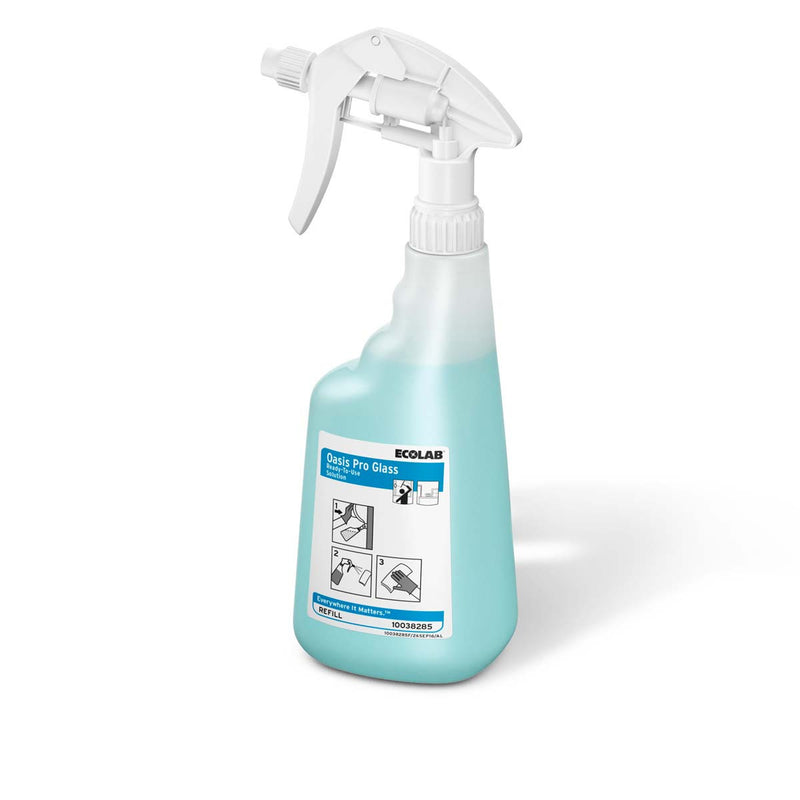 Ecolab Oasis Pro Glass Empty Refill Bottle – Bidfood Catering Supplies