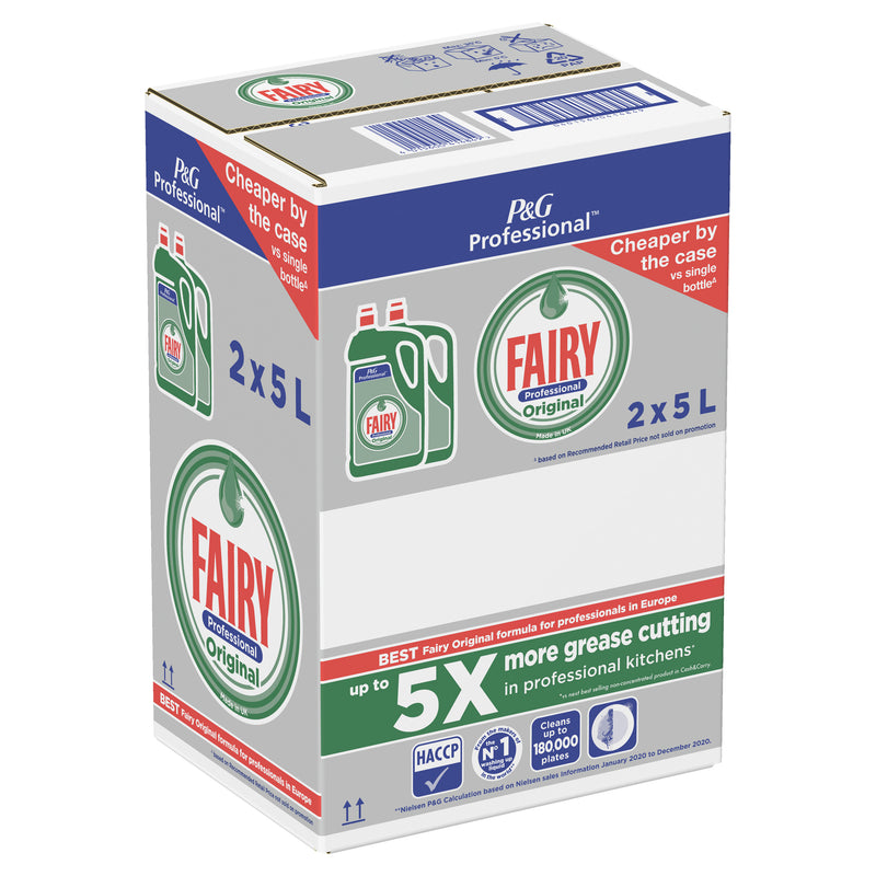 Fairy Professional Washing Up Liquid Original – Bidfood Catering Supplies