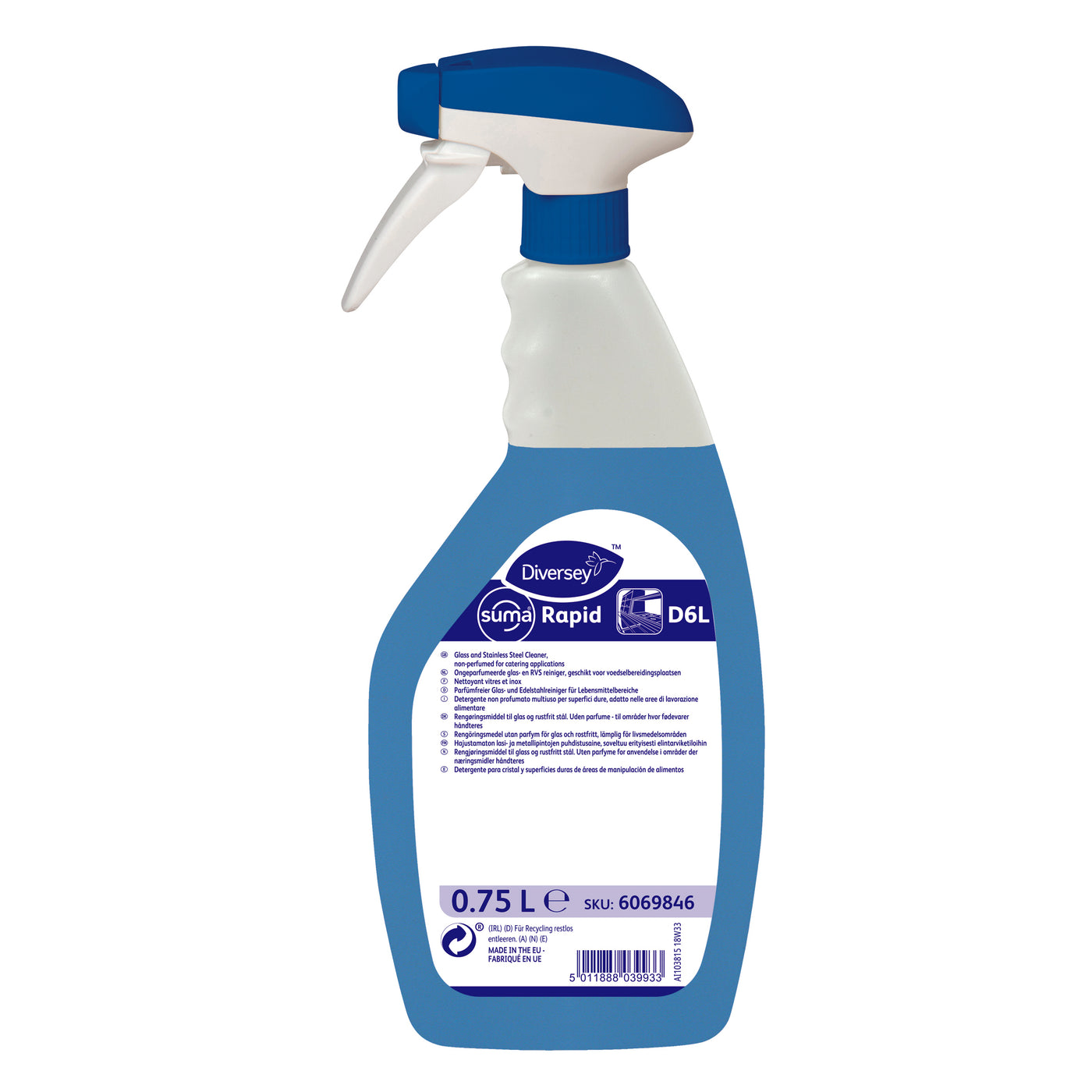 Suma Rapid D6 Glass Cleaner – Bidfood Catering Supplies